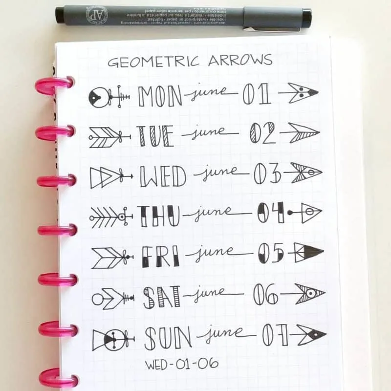 Gorgeous Bullet Journal Banners You'll Want to Try in Your BUJO ASAP!