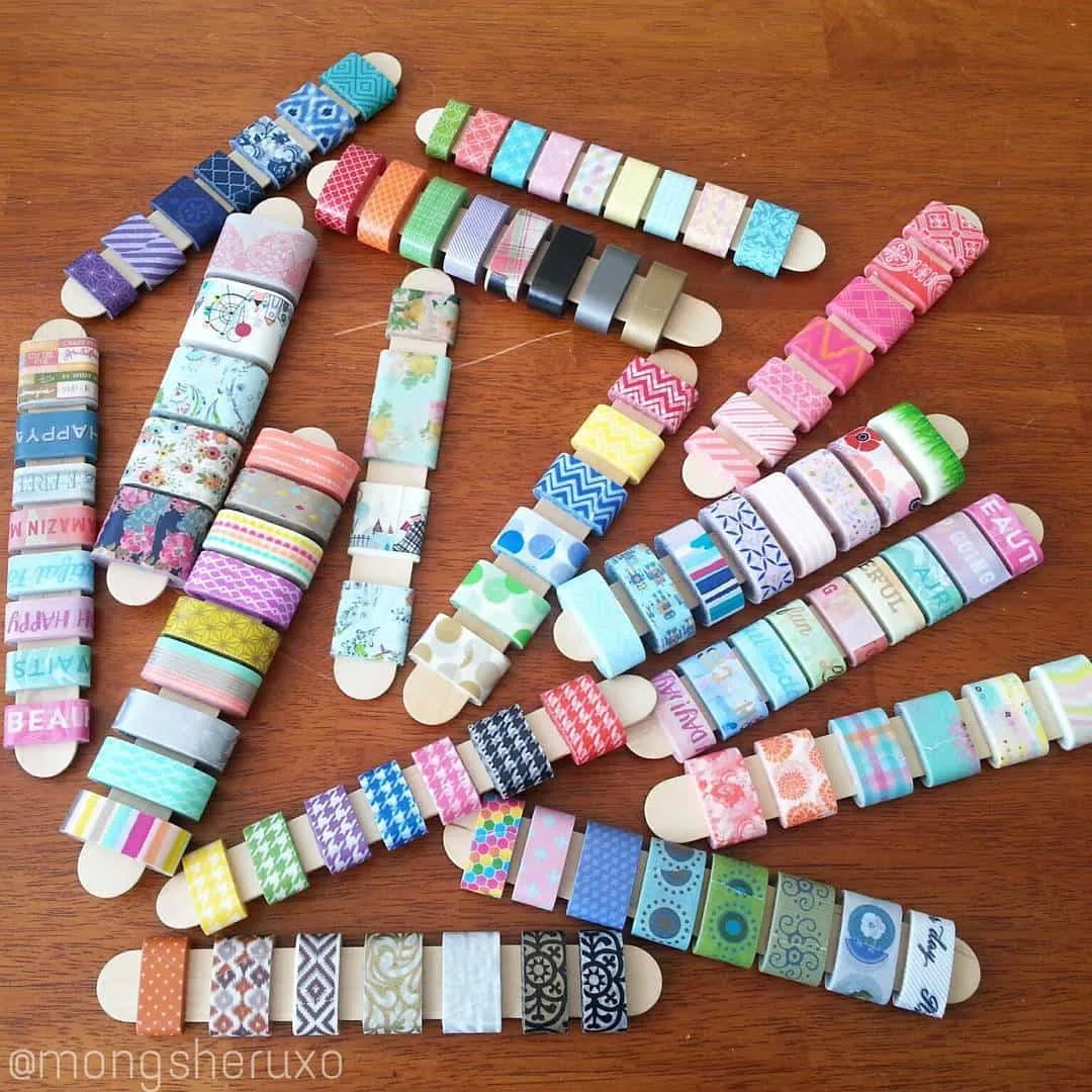 20 DIY Washi Tape Storage Ideas You Need to Control Your Stash