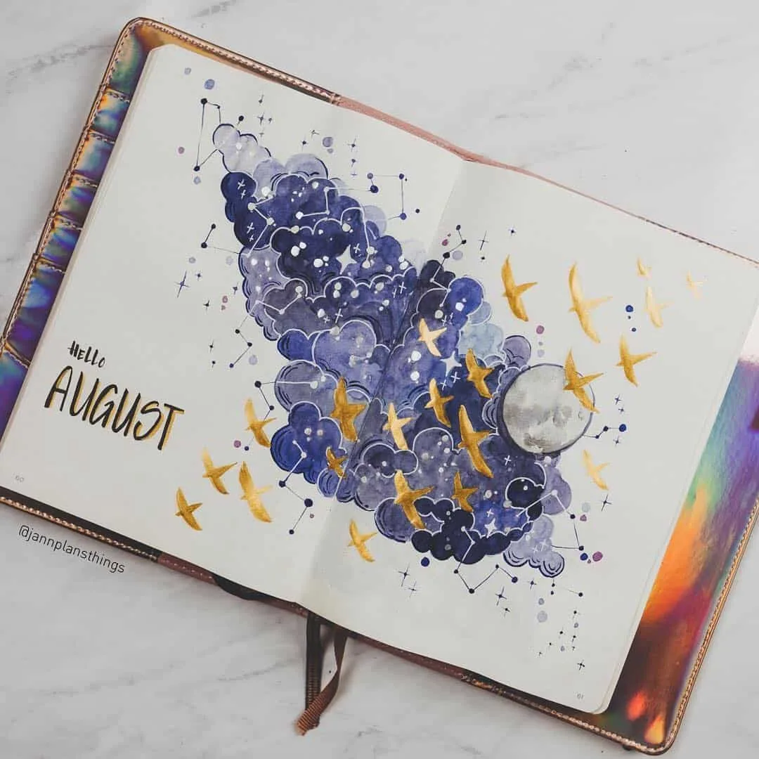 25 Gorgeous August Bullet Journal Ideas to Inspire You!