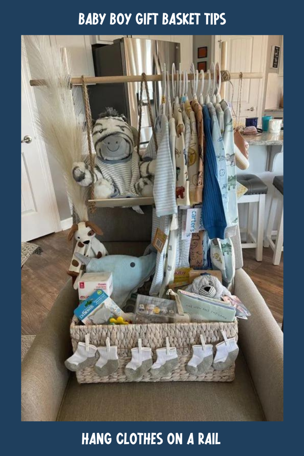 These DIY Baby Boy Gift Basket Ideas are Perfect for Baby Showers