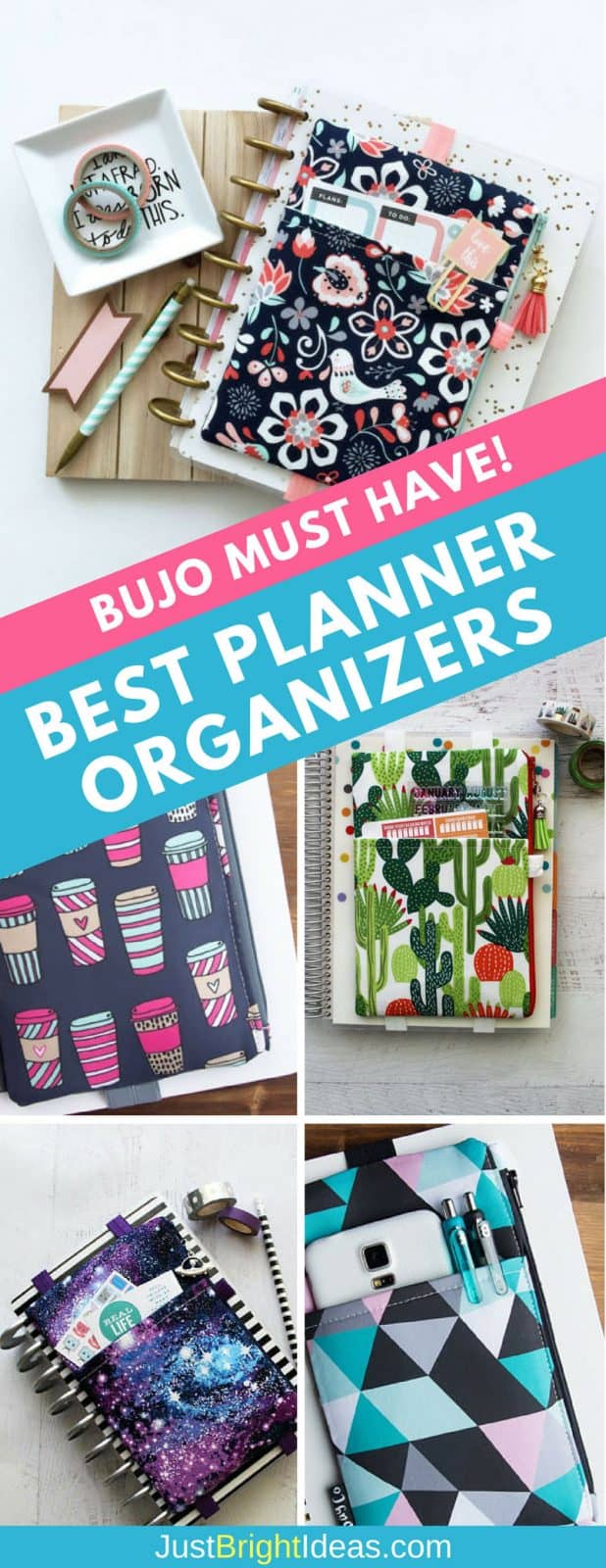 Bullet Journal Pouches {Journal organizers you can't live without!}