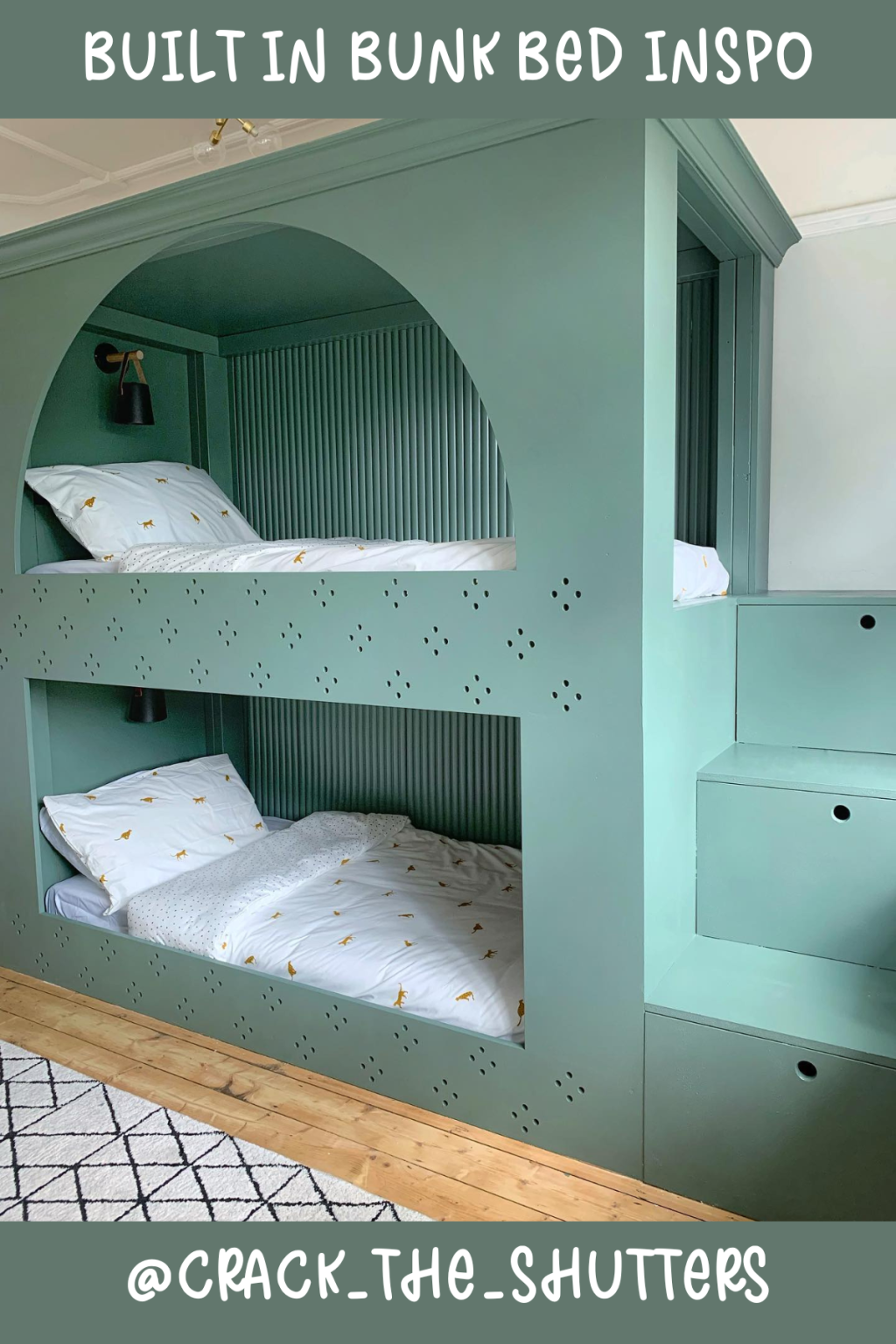 Creative Built-In Bunk Beds for Kids’ Rooms