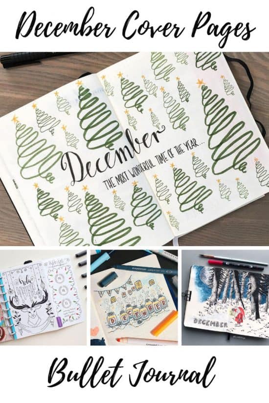 December Bullet Journal Ideas and Themes to Get You in the Festive Spirit
