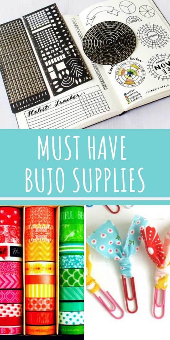 Bullet Journal Supplies {Must have items that make great gift ideas!}