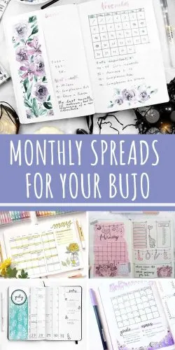10 Cute Monthly Bullet Journal Ideas You'll Want to Steal!