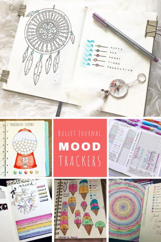 60 Monthly Mood Tracker Bullet Journal Ideas {Track your emotions each ...