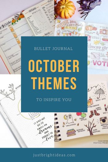 32 Cute October Bullet Journal Ideas to Get You in the Mood for Fall