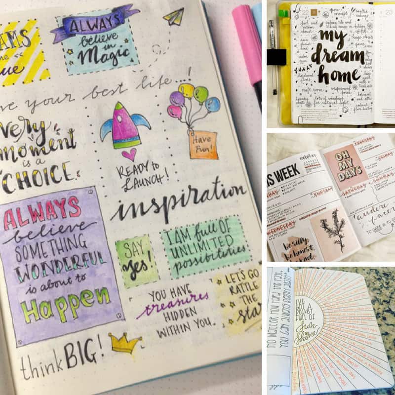 5 Examples of Self Care Activities You Can Do With Your Bullet Journal