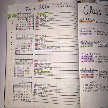 Creative School Bullet Journal Layouts {to help you stay on top of your ...