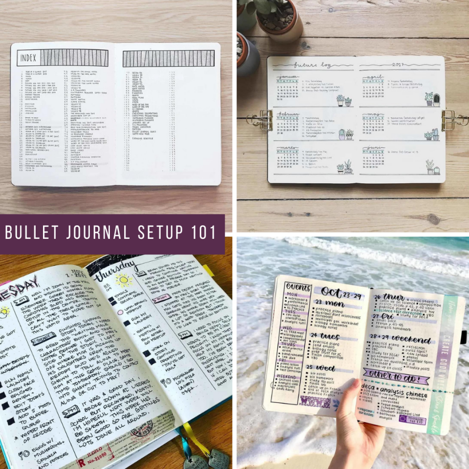 Bullet Journal Setup Guide {Getting Started in 6 SIMPLE steps}