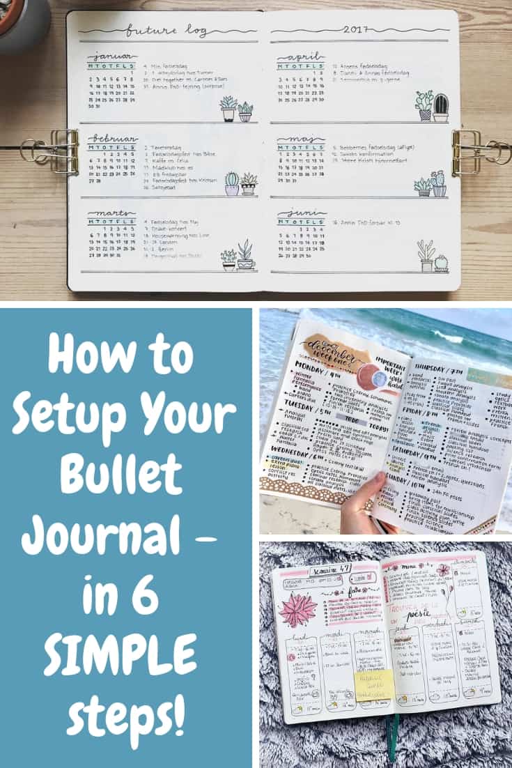 Bullet Journal Setup Guide {Getting Started in 6 SIMPLE steps}
