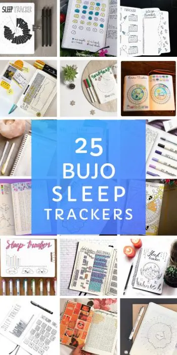 25 Bullet Journal Sleep Tracker Spreads {Monitor your Zzzzzzzs!}
