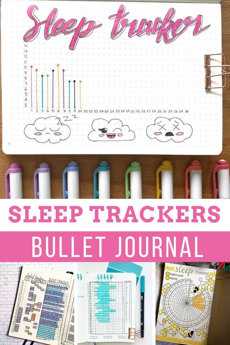Bullet Journal Sleep Tracker Spreads {Monitor your Zzzzzzzs!}