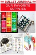 Bullet Journal Supplies {Must have items that make great gift ideas!}