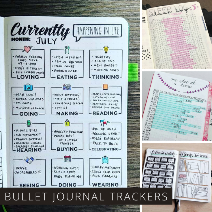 190+ Bullet Journal Ideas 2021 {The ULTIMATE List of Trackers and ...