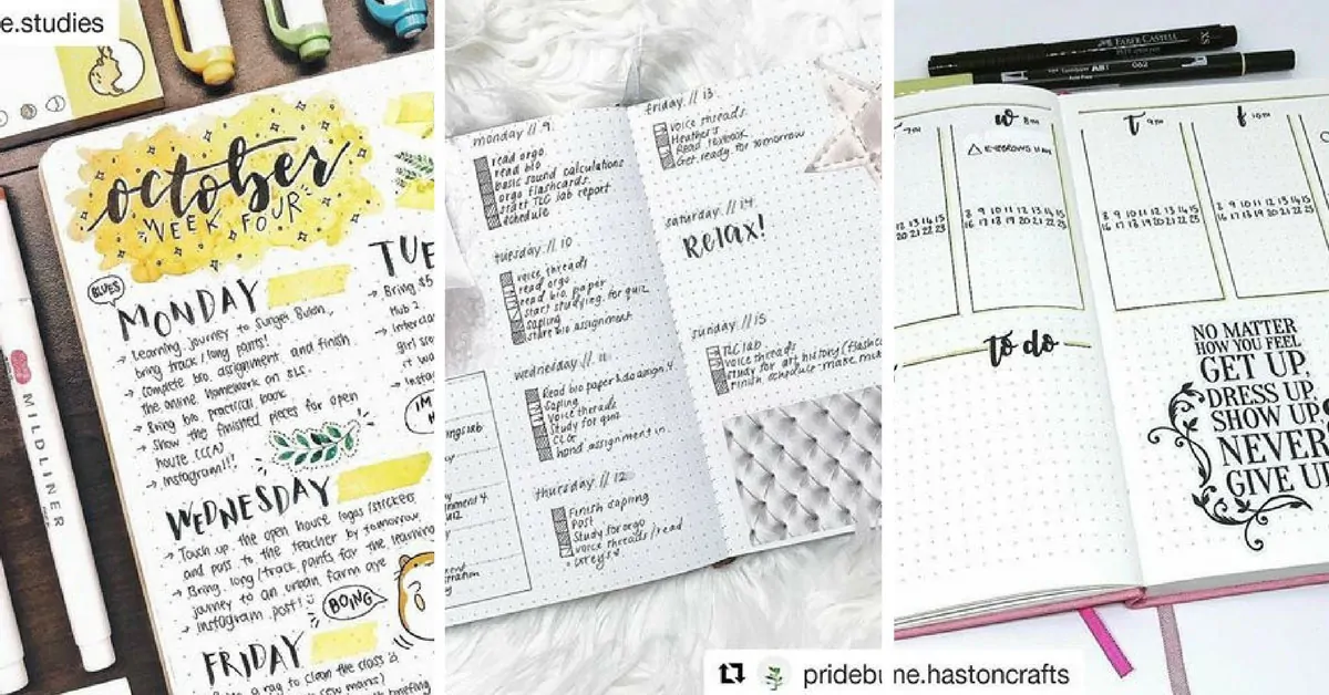 Creative Weekly Bullet Journal Ideas You'll Lose Your Mind Over