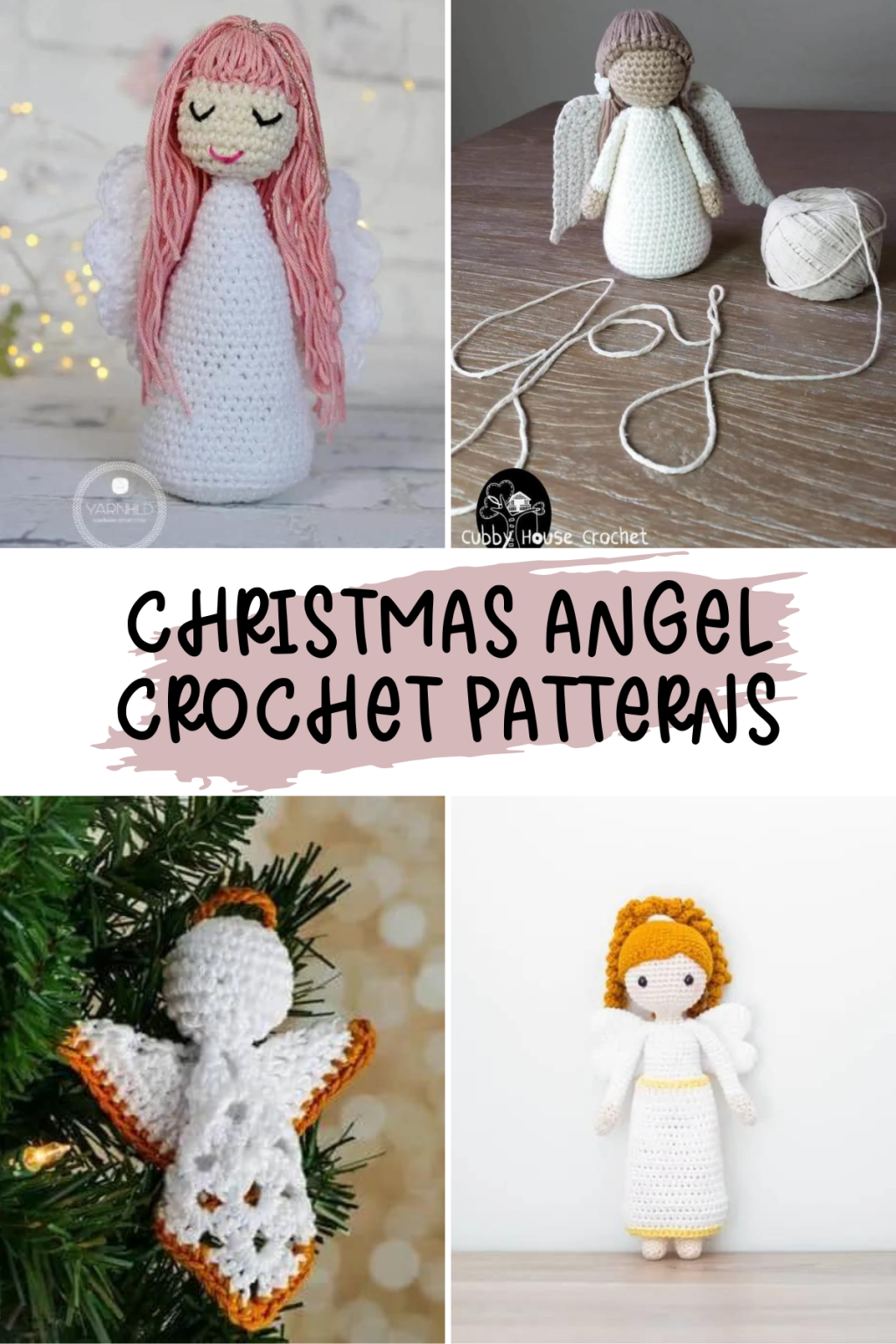 10 Sweet Angel Crochet Patterns You Need on Your Hook this Christmas
