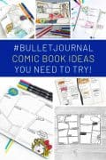 7 Comic Book Weekly Bullet Journal Ideas You'll Want to Try!