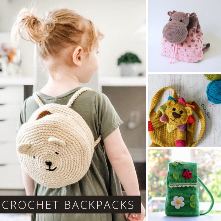 Adorable Crochet Backpacks Your Kids Will Fall in Love With