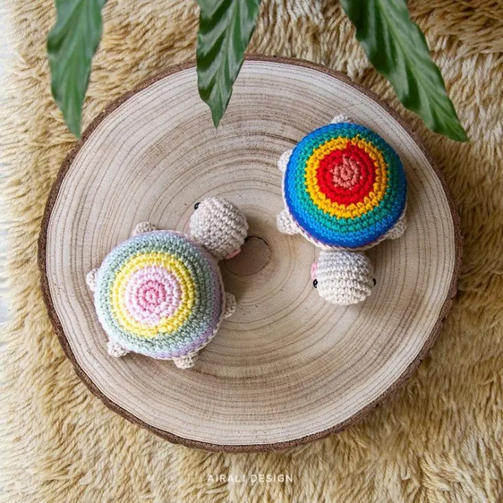 This Sweet Rainbow Tortoise is Sure to Make You Smile