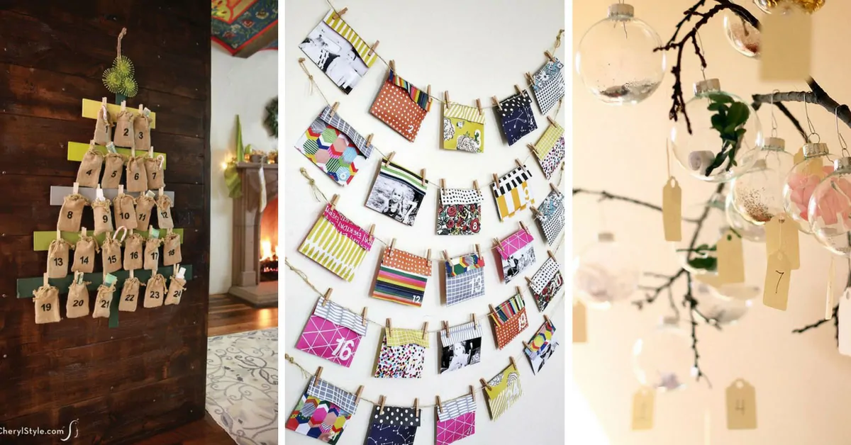 10 Easy Advent Calendars to Make at Home to Help You Count Down to ...