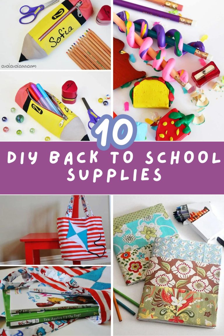 23 Awesome DIY School Supplies Your Kids Will Love