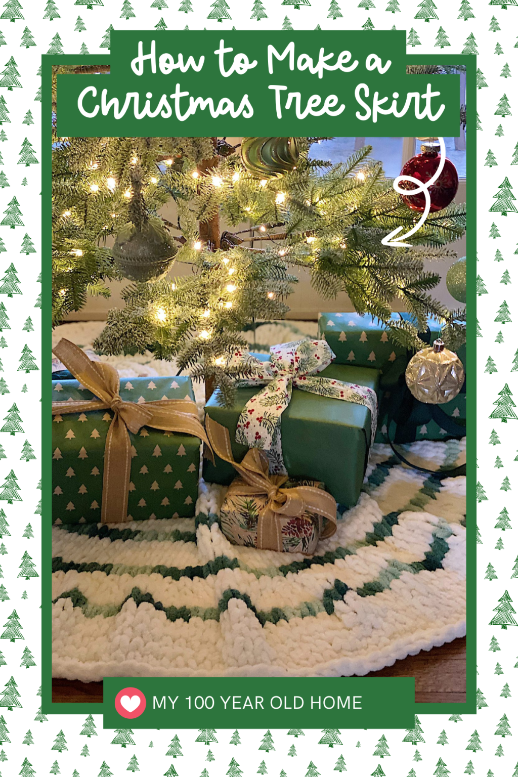 25 DIY Christmas Tree Skirts to Spruce Up Your Decor