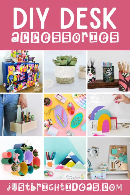 10 DIY Desk Accessories You Need to Get Your Home Office Organized