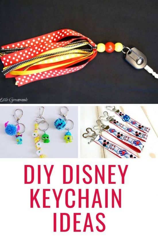 You'll Have a Blast Making These Disney Keychains With Your Kids