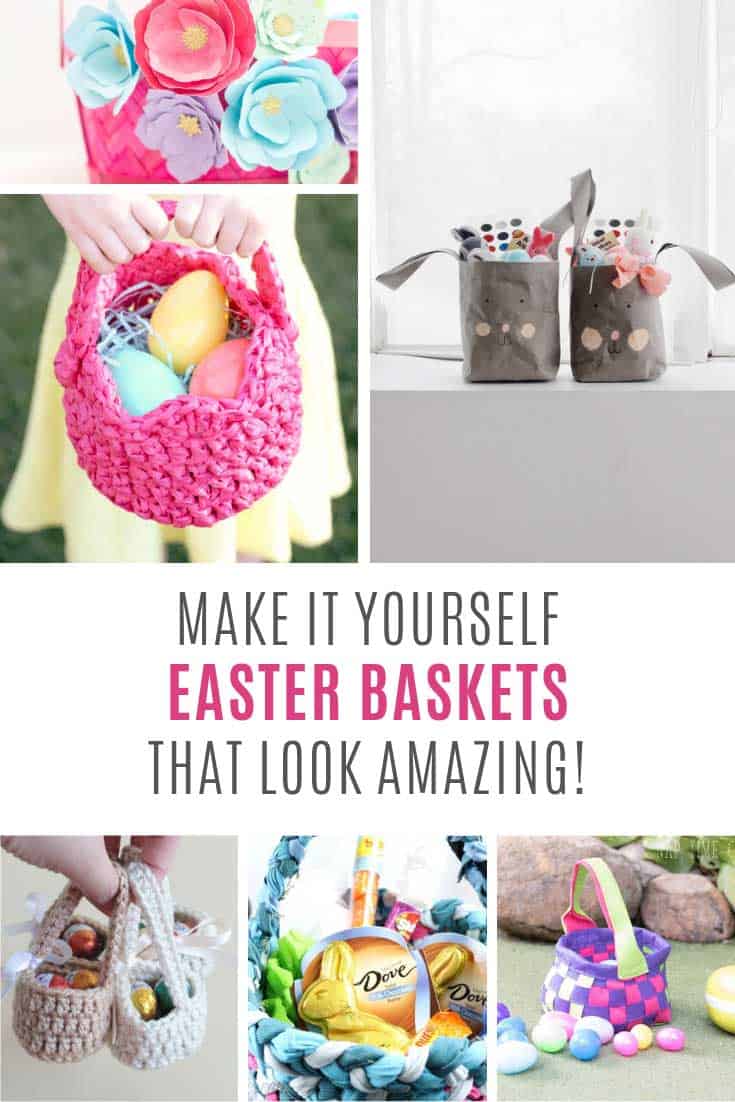 DIY Easter Baskets {Many of them upcycled!}