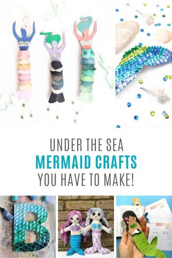 19 Mermaid Craft Ideas for Kids to Make this Weekend