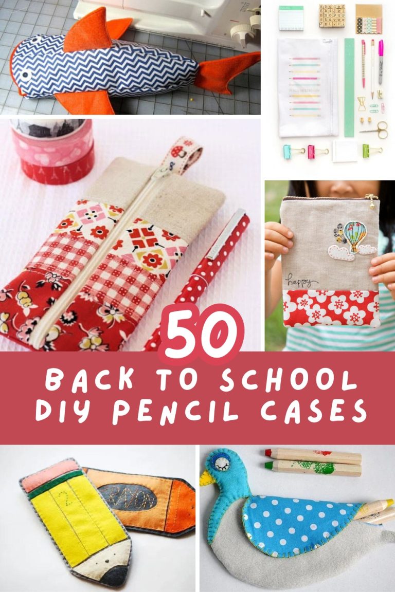 40 Creative DIY Pencil Cases to Rock Your School Year