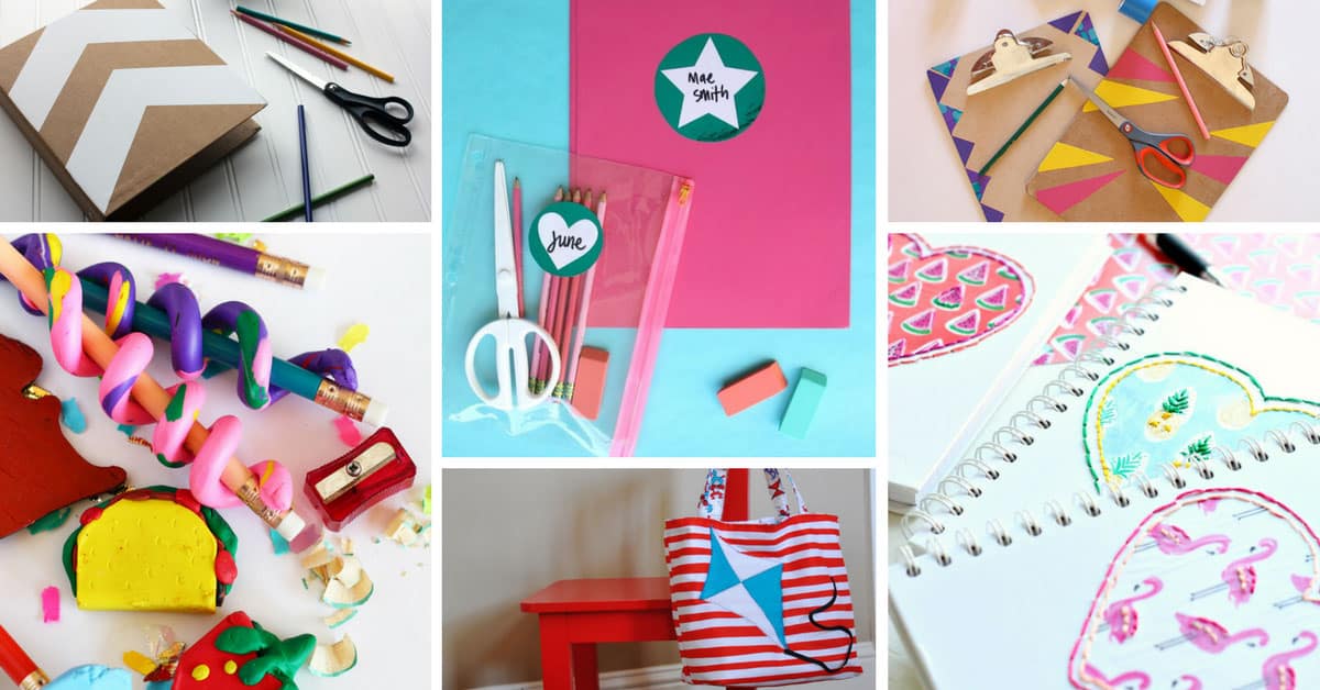 23 Awesome DIY School Supplies Your Kids Will Love