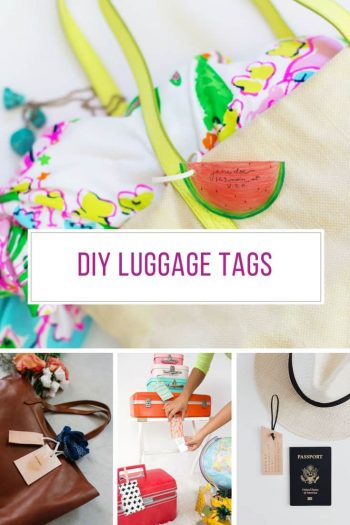 16 Fabulous DIY Luggage Tags to Help You Find Your Bags