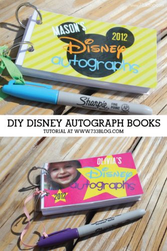 21 Fabulous Disney Autograph Book Ideas for Extra Magic!