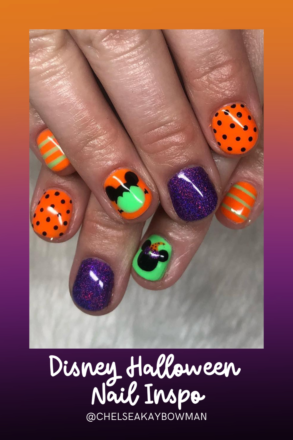 From Cute to Spooky: Disney Halloween Nail Inspo for Every Fan!