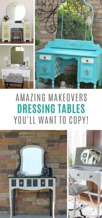 23 Gorgeous Dressing Table Makeovers You'll Fall in Love With