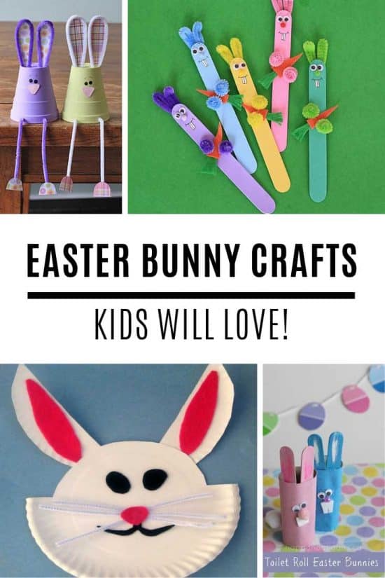 Adorable Easter Bunny Crafts for Kids to Make this Weekend