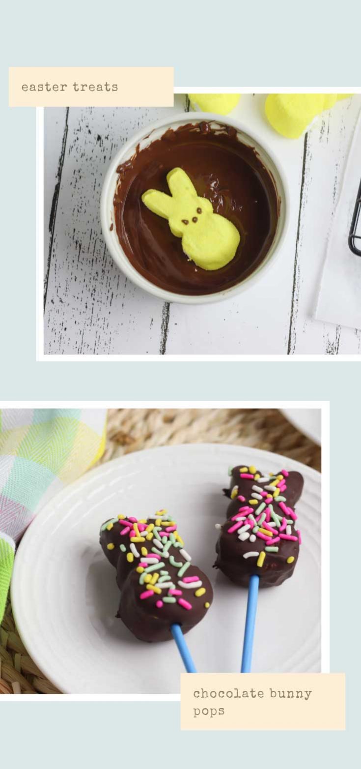 These Chocolate Covered Bunny Pops are Seriously Cute!