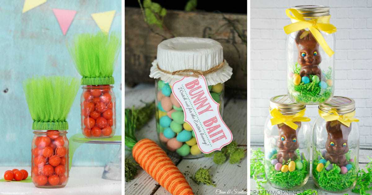 Mason Jar Easter Crafts {They make thoughtful gifts!}