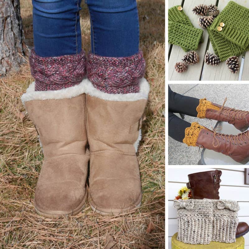 Easy Boot Cuff Crochet Pattern