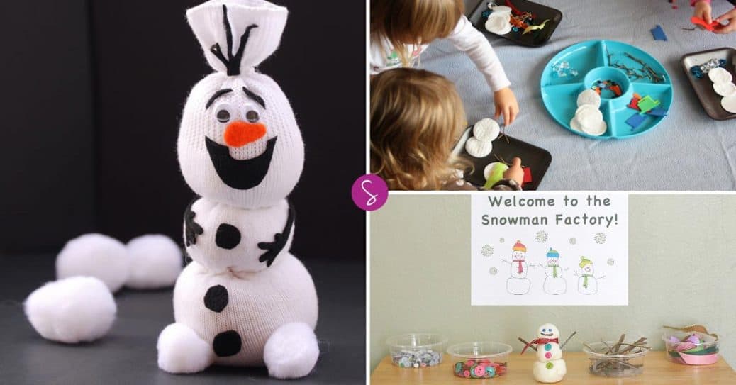 Easy Snowman Crafts for Kids to Make and Other Snowman Activities ...