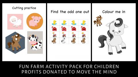 This Fun Farm Activity Pack for Kids Will Keep Them Entertained
