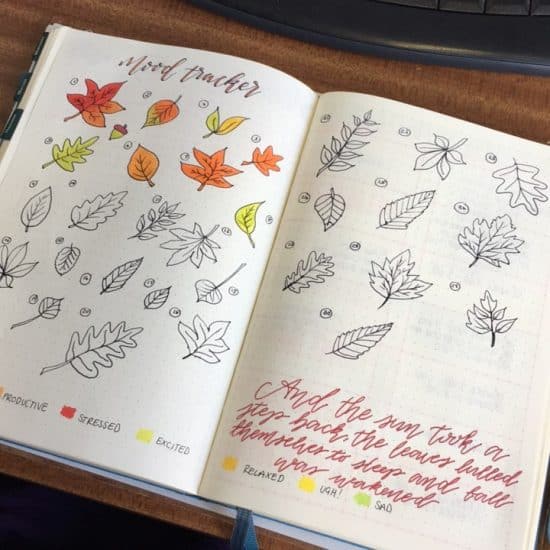 60 Monthly Mood Tracker Bullet Journal Ideas {Track your emotions each ...