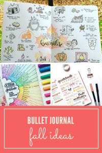 Bullet Journal Ideas for Fall Theme Pages {From gratitude spreads to ...