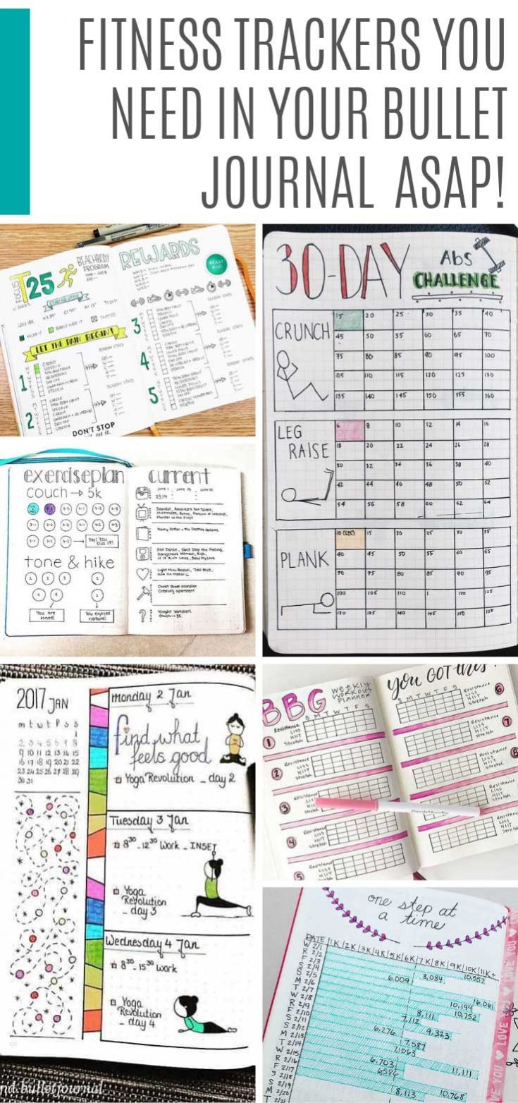 Fitness Bullet Journal Ideas You Need to Try!