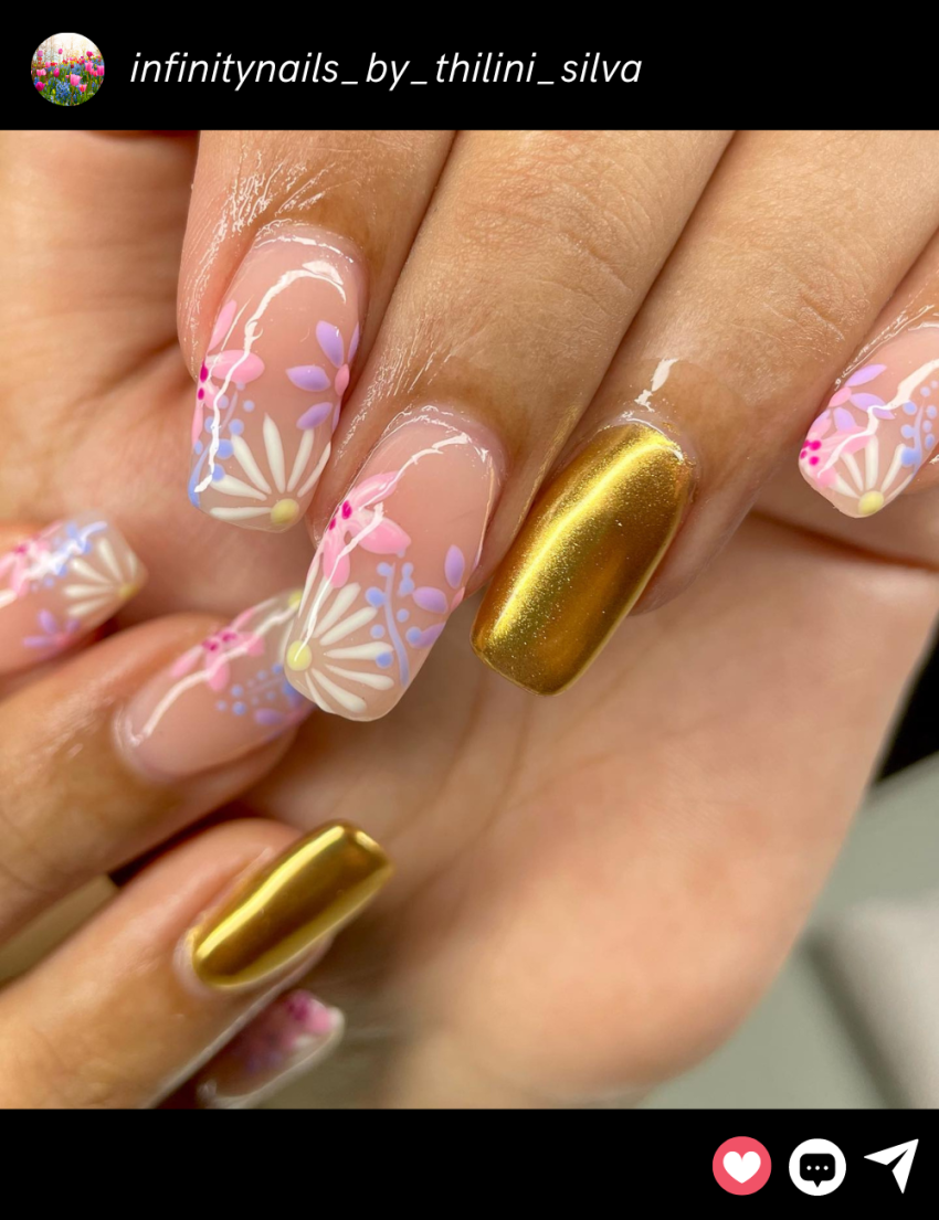 21 Floral nail ideas you'll want to file away for your next manicure