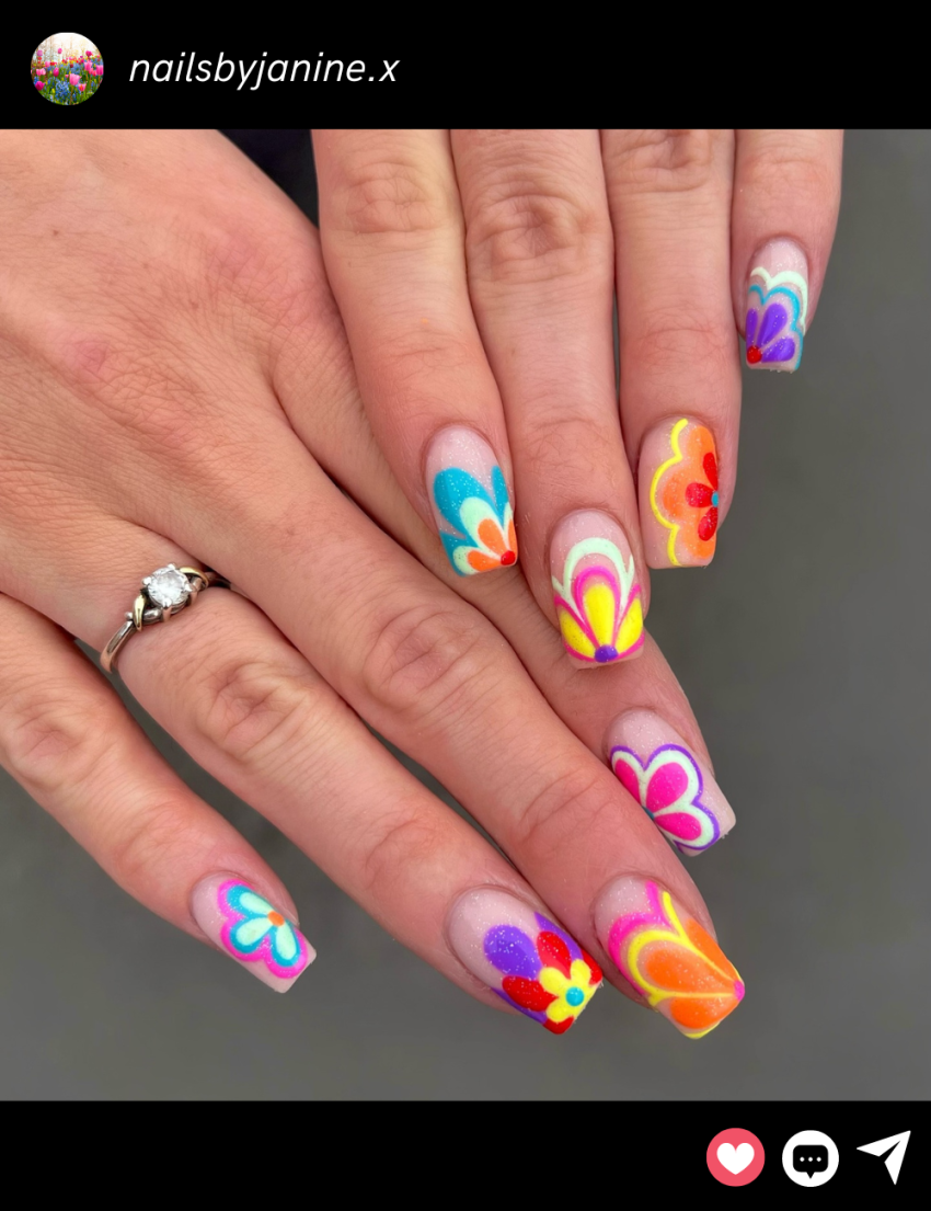 21 Floral nail ideas you'll want to file away for your next manicure