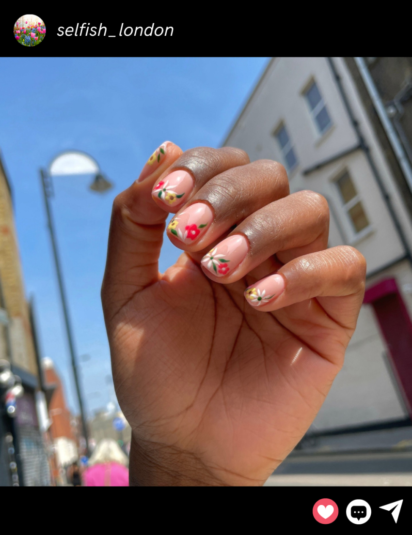 21 Floral nail ideas you'll want to file away for your next manicure
