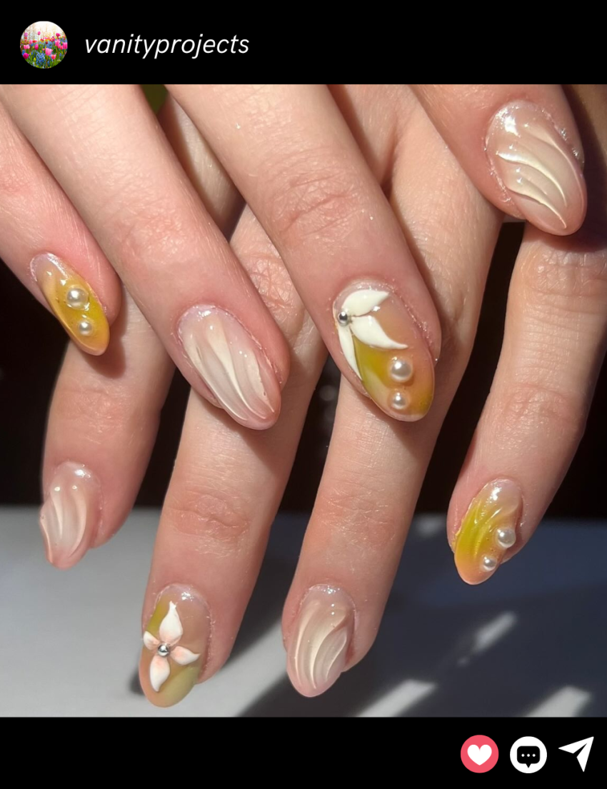 21 Floral nail ideas you'll want to file away for your next manicure